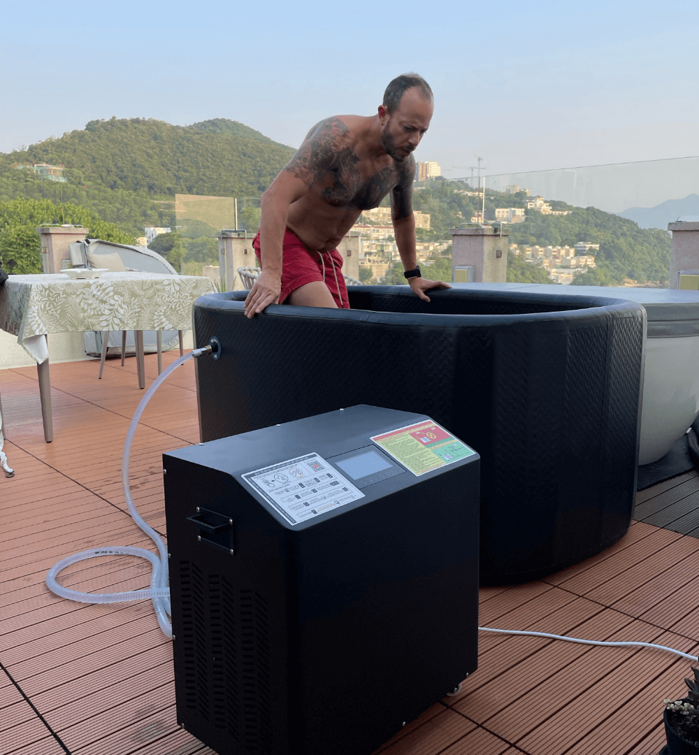 DreamPod Ice Bath Flex with Chiller | Home Cold Plunge – My Luxury Home Spa