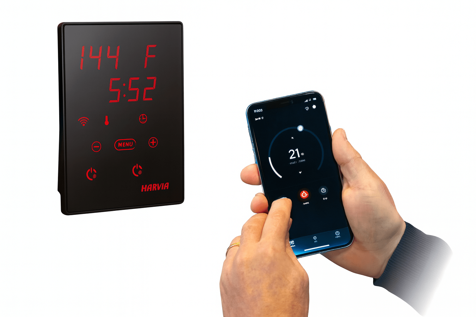 Harvia Xenio WiFi Control Panel - Remote Access – My Luxury Home Spa