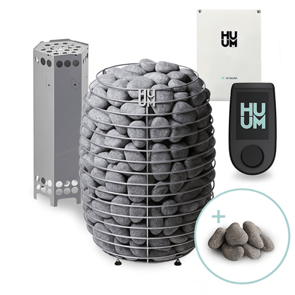 HUUM HIVE 15kW Sauna Heater Package with Stones & Remote – My Luxury ...
