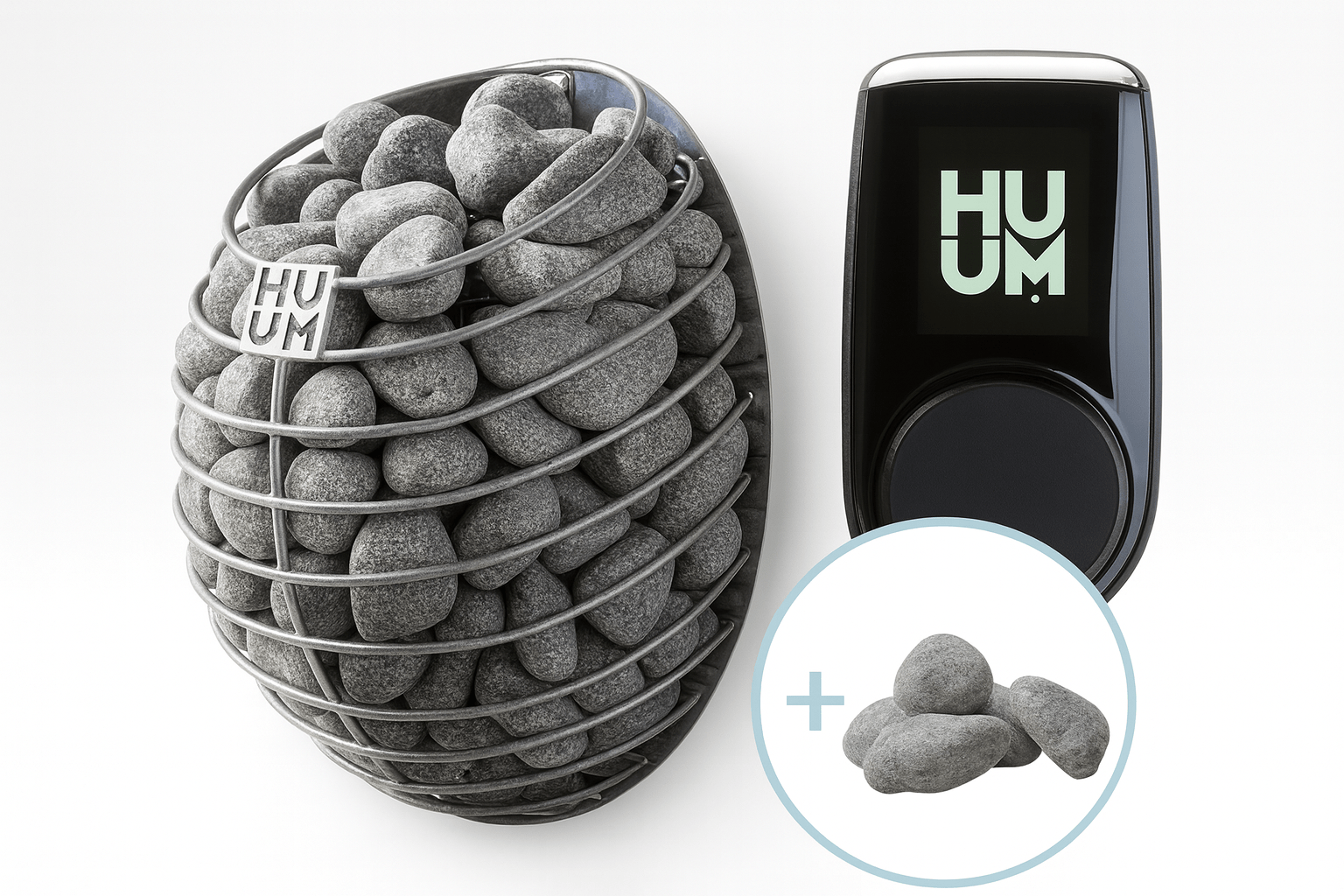 HUUM DROP 6kW sauna heater with stones & control | My Luxury Home Spa